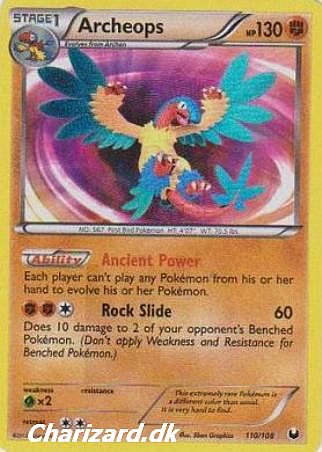 Pokémon - Black & White Dark Explorers EX glimmer kort
